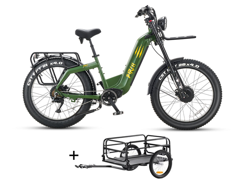 Birch Grolar AWD Hunting Cargo Trailer Set